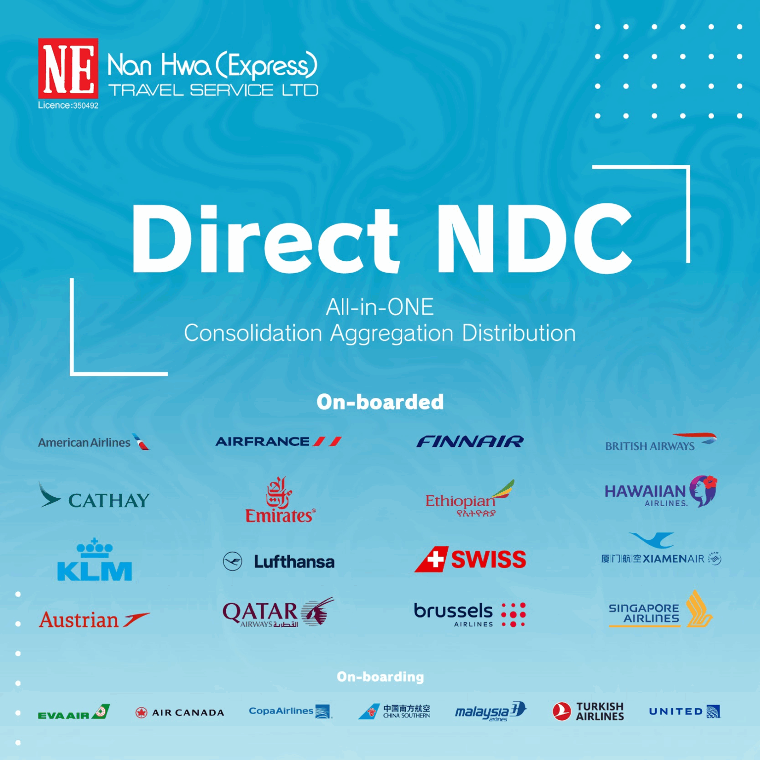 NanHwa’s B2B Portal - ONE Dot + GDS x NDC - Nan Hwa (Express)